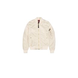 Damen Bomberjacke "MA-1 VF Light W", wei&szlig;, Gr. XS, Alpha Industries, Obermaterial: 100% Nylon, Futter: 100% Nylon, Jacken
