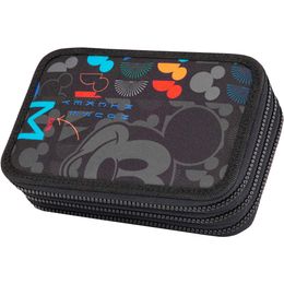 COOLPACK Kinder Federm&auml;ppchen "Etui, Disney, Mickey Mouse", bunt, Polyester, Schreibger&auml;teetuis, bef&uuml;llt