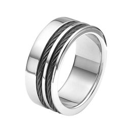 Lucardi Ring male Silver size 60