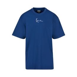 Karl Kani Herren T-Shirt "Karl Kani Herren"blau, Gr. XS, unifarben, 100% Baumwolle, Shirts