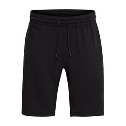 North Bend Herren Sweatshorts "Sweatshorts NBBrendan", schwarz, Gr. L, Obermaterial: 66% Viskose CV. 30% Polyester PES. 4% Elasthan EL., Hosen