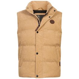 INDICODE Jeans Vest ' Cobbyn ' male Beige size XL