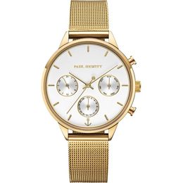 Paul Hewitt Uhr Damen Gr&ouml;&szlig;e One Size gold / wei&szlig;