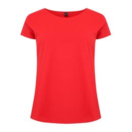Yoek T-shirt ' COTTON ' Damen Gr&ouml;&szlig;e M/L rot