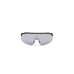adidas Sportswear Sportsonnenbrille Herren Gr&ouml;&szlig;e One Size grau / neongr&uuml;n / schwarz / wei&szlig;