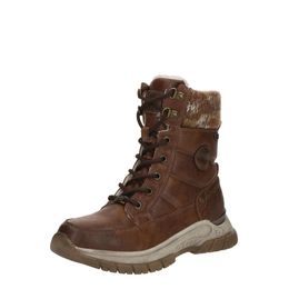 Mustang Lace-Up Ankle Boots female Brown size 42