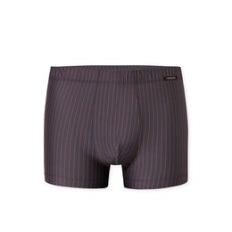 Schiesser Herren Boxershorts "Pure Micro", Gr. 7207, graphit, Microfaser, Obermaterial: 80% Polyamid, 20% Elasthan, Unterhosen, ohne Eingriff, mit