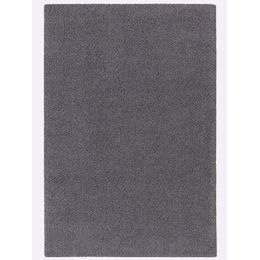 Teppich HEINE HOME, B:80cm H:30mm L:150cm, grau, Kunstfaser, Polypropylen, Wohnzimmer, Teppiche
