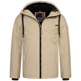 Herren Winterjacke "ASLighty", beige, Gr. XXL, Alessandro Salvarini, Obermaterial: 100% Polyester, Jacken, innen komplett mit warmem Teddyfell
