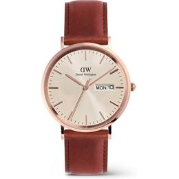 Daniel Wellington Analog Watch male Brown size One Size
