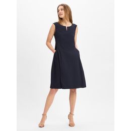 Vera Mont Kleid Damen Gr&ouml;&szlig;e 44 marine Winterkleid