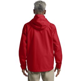 Jack Wolfskin Herren Funktionsjacke "TRAILTIME 2L JKT M"adrenaline rot, Gr. M, Obermaterial: 100% Polyester, Jacken, Wasserabweisend, windabweisend,