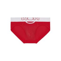 WOH Slip 'Sexy Fun' Herren Gr&ouml;&szlig;e XL rot / wei&szlig;