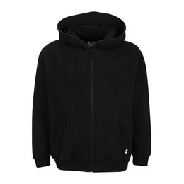 Urban Classics Zip-Up Hoodie male Black size XL