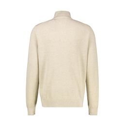 Lerros Herren Troyer "Lerros Herren Stricktroyer in lebendiger Optik"tender beige melange, Gr. S, 100% Baumwolle, Pullover