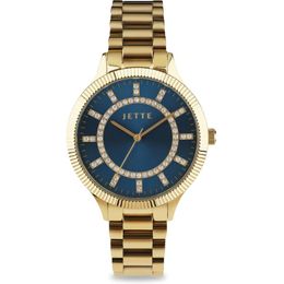 JETTE Analog Watch female Gold size One Size
