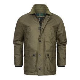 INDICODE JEANS &Uuml;bergangsjacke 'Fil' Herren Gr&ouml;&szlig;e XL khaki