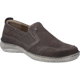 Josef Seibel Herren Slipper "New Anvers 71, granit", Gr. 44, grau, Obermaterial: 100% Rindsleder Leather cow., Schuhe