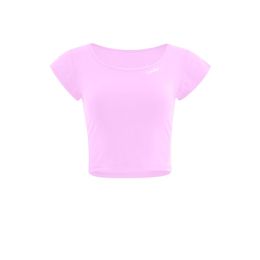 WINSHAPE Damen Crop-Top "AET137LS", rosa, Gr. XS, 85% Polyester, 15% Elasthan, Tops, Functional Light and Soft Cropped
