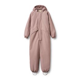 Jumpsuit Wheat "Wheat Thermo Rain Suit Aiko", Kinder, Gr. 110, dusty lavender, 100% Polyester (Recycelt), unifarben, normal, Overalls Jumpsuit