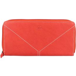 Green Burry Greenburry Wallet 'Tumble Nappa' female Orange size One Size