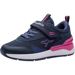 Kangaroos M&auml;dchen Sneaker "KD-Gym EV", Gr. 28, blau, Textil, Schuhe, mit Klettverschluss