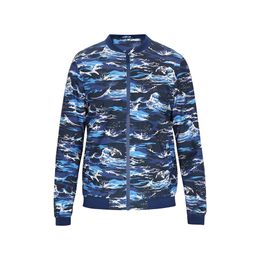 OCY Jacke Herren Gr&ouml;&szlig;e XXL blau / navy / hellblau / wei&szlig;