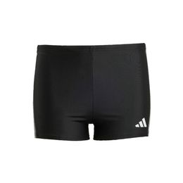 adidas Performance Sportbadeshorts 'Colorblock 3-Stripes Swim Boxers' Jungen Gr&ouml;&szlig;e 164 schwarz / wei&szlig;