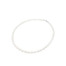 Elli Kette Damen Gr&ouml;&szlig;e 43 silber / wei&szlig;