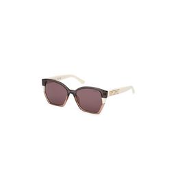 Guess Sonnenbrille Damen Gr&ouml;&szlig;e One Size nude / ecru / braun / goldgelb