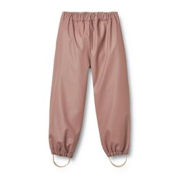 Wheat Jungen Stoffhose "Wheat Rainwear Olo Trousers"dusty lila, Gr. 98, 55% Polyester, 45% Polyurethan, Hosen