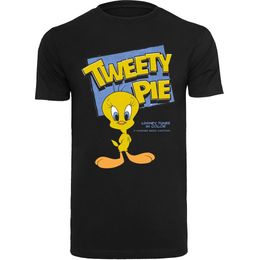F4NT4STIC Shirt 'Looney Tunes Classic Tweety Pie' male Black size M