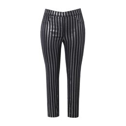Angel of Style Hose Damen Gr&ouml;&szlig;e 58 silbergrau / schwarz