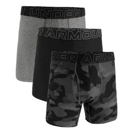 Under Armour Boxershorts Herren Gr&ouml;&szlig;e S grau / schwarz