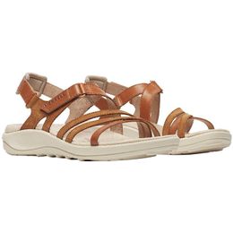 Merrell Damen Sandale "HARBOR BACKSTRAP", Gr. 42, braun, Leder, Schuhe