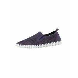 Ilse Jacobsen Slipper 'TULIP140M' Herren Gr&ouml;&szlig;e 45 blue denim / wei&szlig;