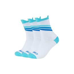 Camano Sportsocken Damen Gr&ouml;&szlig;e 43/46 hellblau / dunkelblau / wei&szlig;