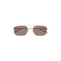 Gucci Sunglasses female Gold size 54