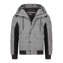 INDICODE Jeans Winter Jacket 'Jakobe' male Grey size M