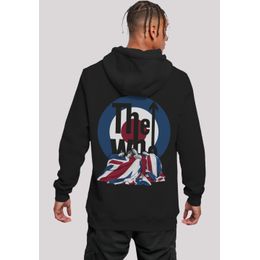 F4NT4STIC Herren Kapuzenpullover "The Who Flag Blanket", schwarz, Gr. XXL, Obermaterial: 65% Baumwolle, 35% Polyester, Pullover, Premium Qualit&auml;t