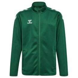 Hummel Athletic Zip-Up Hoodie 'CORE XK POLY' boy Green size 176
