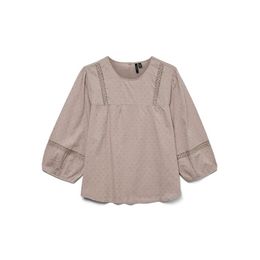 V&eacute;ro Moda VERO MODA Bluse 'VMTrine' Damen Gr&ouml;&szlig;e S stone