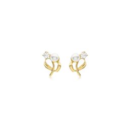 Lucardi Earrings 'Klassisch' female Gold size Onesize