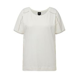 Ulla Popken T-Shirt Damen Gr&ouml;&szlig;e 4XL/5XL offwhite