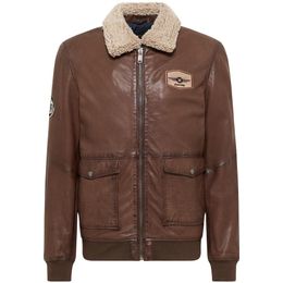 Mustang Between-Season Jacket male Brown size XXXL