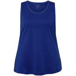 Ulla Popken Top Damen Gr&ouml;&szlig;e XXXL/4XL saphir