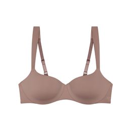 Triumph Damen Balconette-BH "Body Make-Up Illusion", Gr. 70, beige, Microtouch, Obermaterial: 49% Polyamid, 36% Polyester, 15% Elasthan, unifarben,