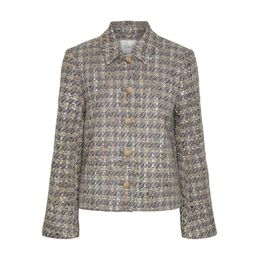 Y.A.S YAS Blazer Damen Gr&ouml;&szlig;e 34 beige / braun / grau