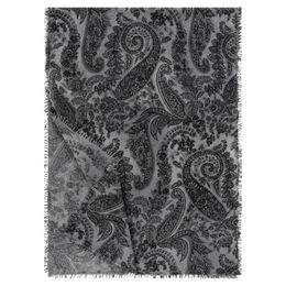 Roeckl Scarf 'SOFT PAISLEY' female Grey size Onesize