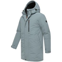 STONE HARBOUR Herren Wintermantel "Phinoo XX", grau, Gr. M, Obermaterial: 100% Polyester. Innenfutter: 100% Polyester. Wattierung: 100% Polyester.